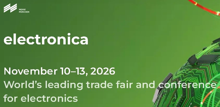 electronica 2026: The Global Mecca for Electronics