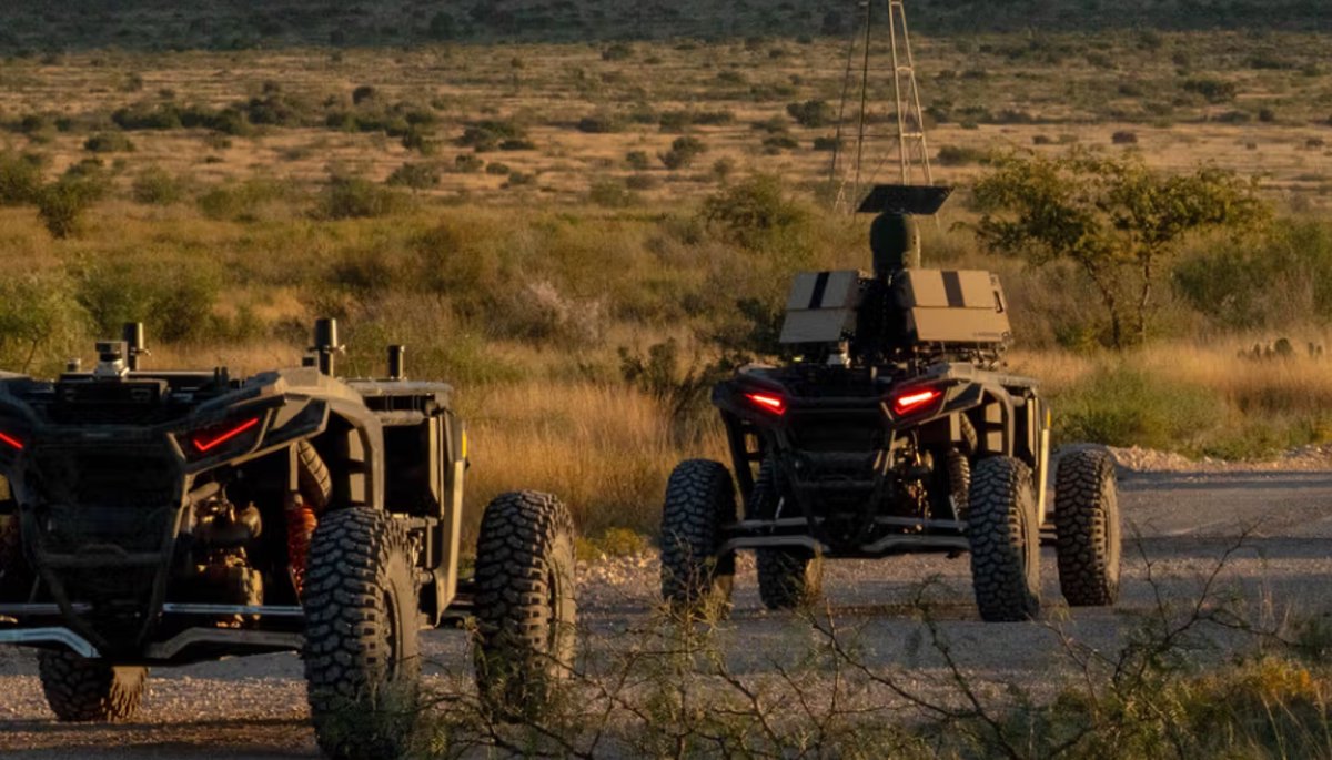 Anduril's Drone and Overland AI's Robot Rover Team Up in the Dirt ...