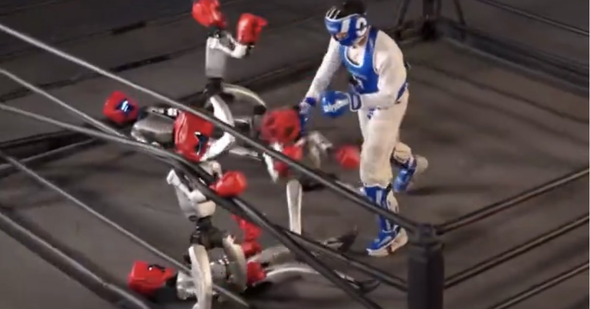 Robot 'Fight Club' Apparently Has Only One Rule | RoboHorizon Robot ...